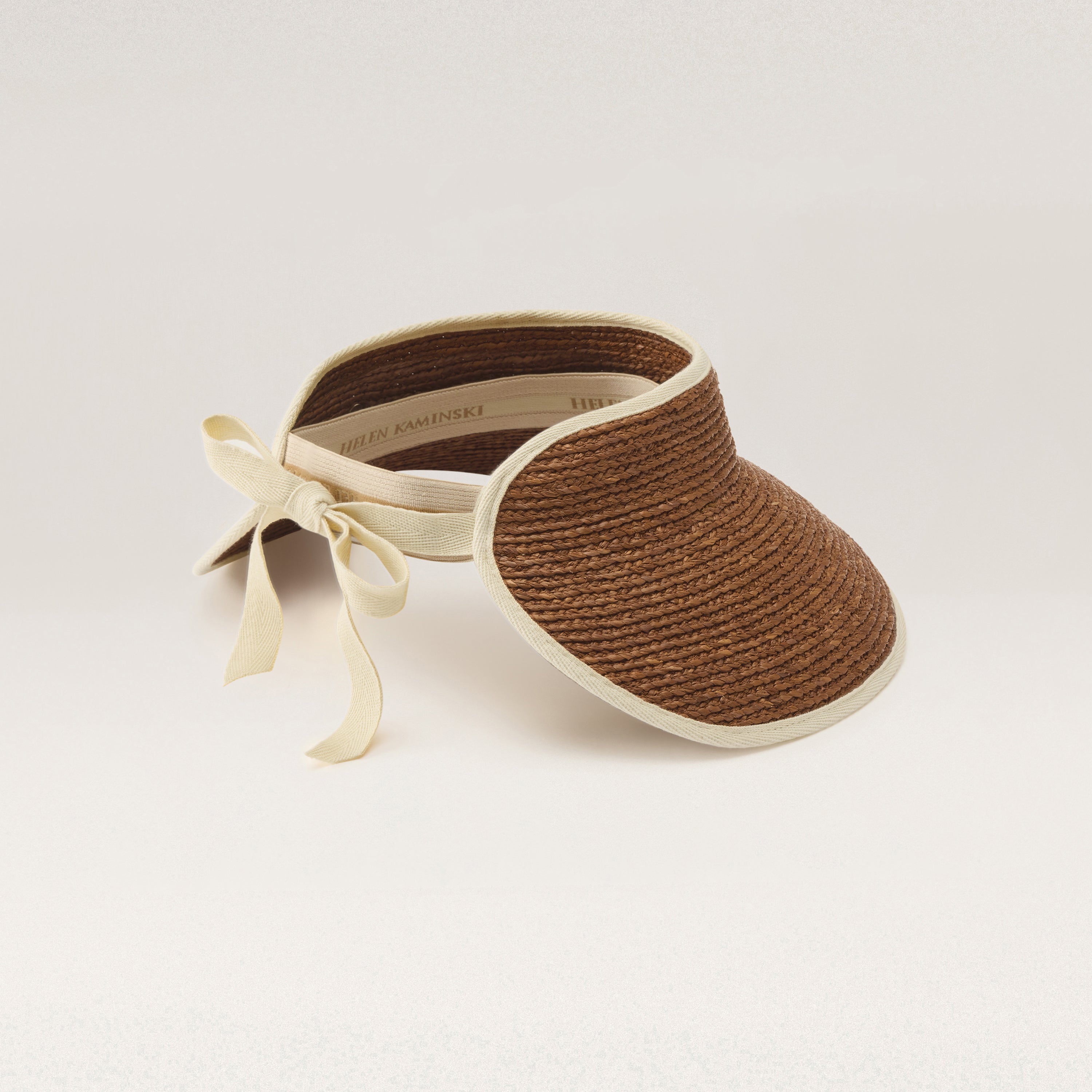 Mita Brim Visor Nutshell/Sand - Helen Kaminski US