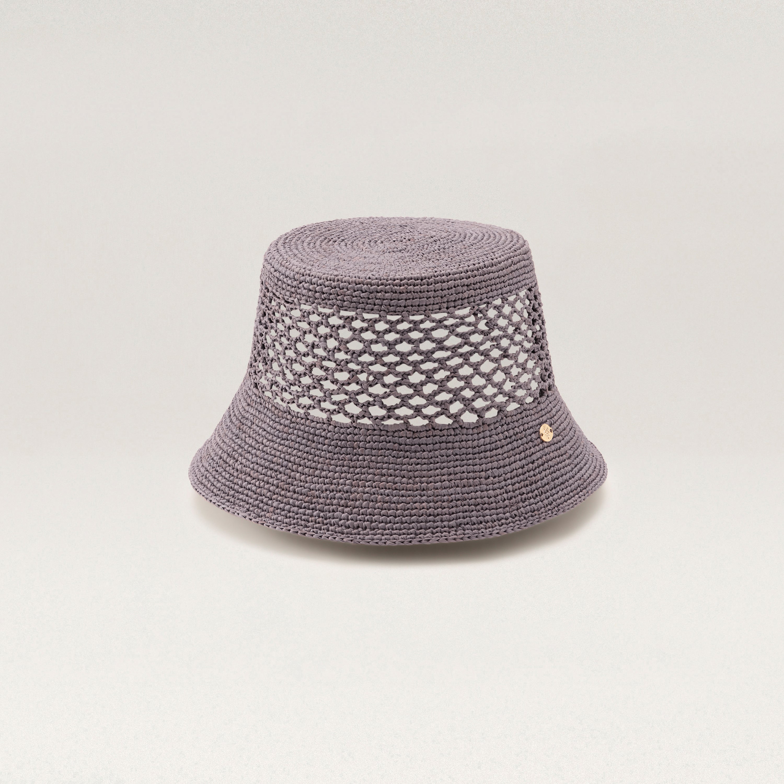 Buy Hana Raffia Bucket - Lilac - Helen Kaminski