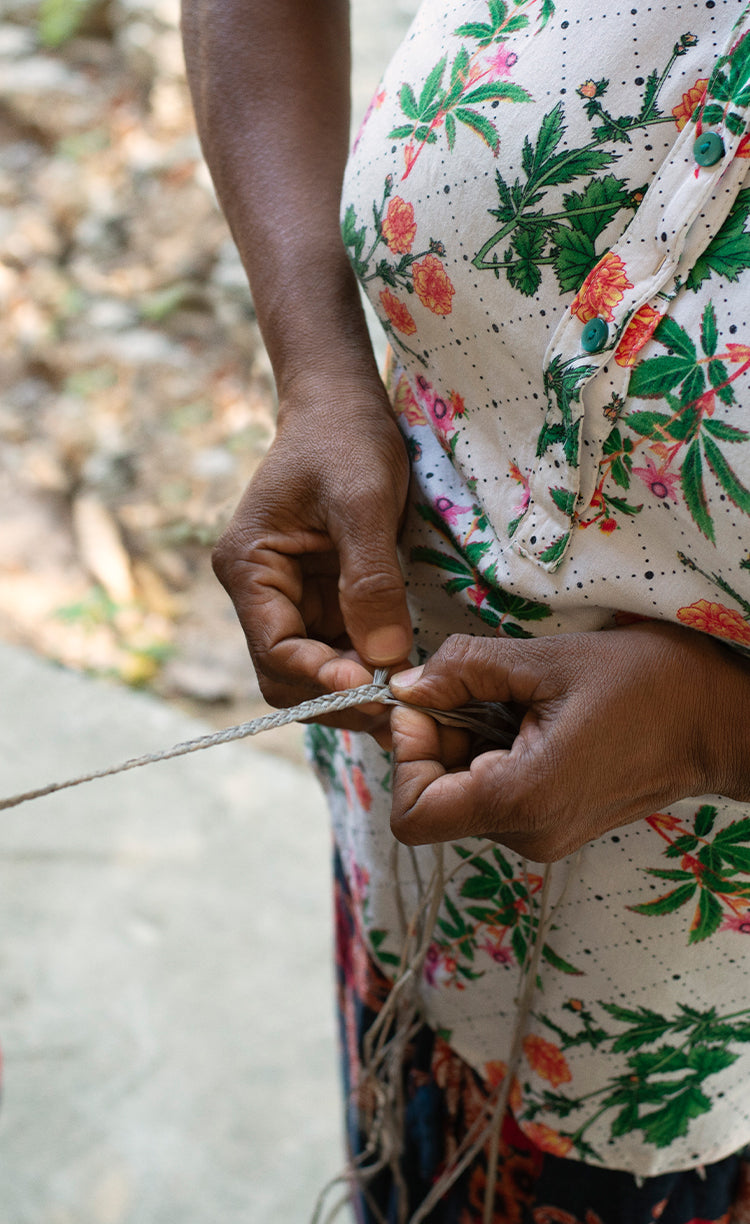 Raffia Braid - Raffia Techniques - Helen Kaminski